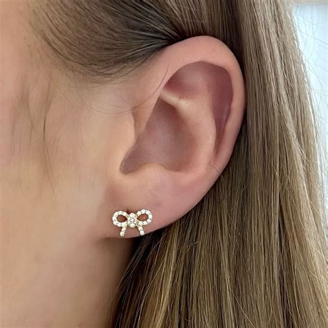 Alexis Bow Stud Earrings Rwfj