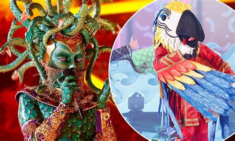 The Masked Singer Medusa And Macaw Advance To Season Finale After