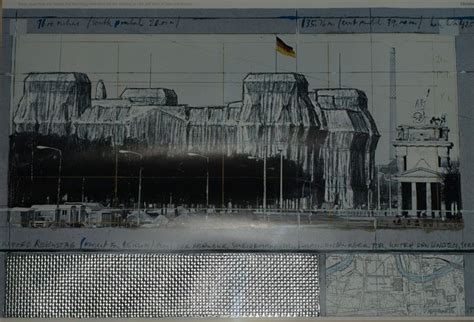 Christo Wrapped Reichstag Project For Berlin Catawiki