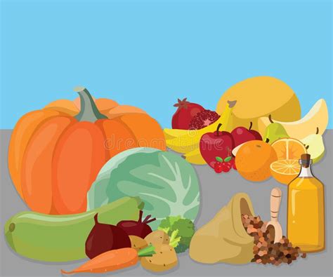 Frutas Verduras Grasas Carne Cereales Productos Lácteos