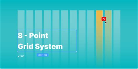 8 Point Grid System Layout Template Figma