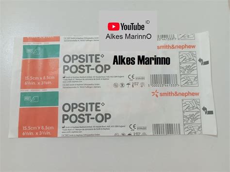 Ukuran Plester Opsite Post Op Alkes Marinno