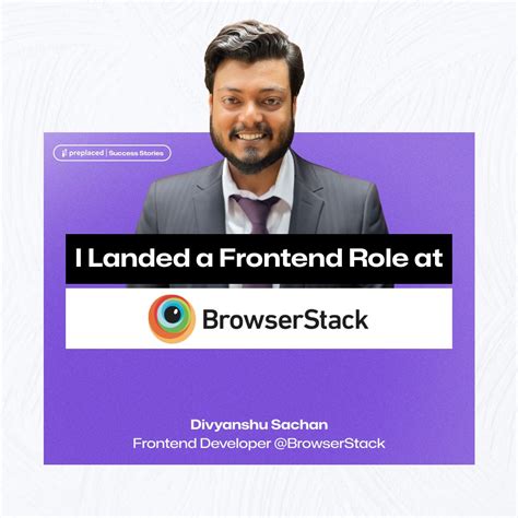 preplaced on linkedin our mentee divyanshu has landed a frontend