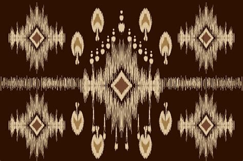 아름다운 꽃 아프리카 Ikat Paisley 원활한 패턴 갈매기표 수장에 대한 스톡 벡터 아트 및 기타 이미지 갈매기표 수장