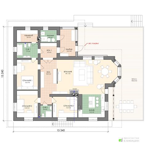 Одноэтажные дома в чеченском стиле 68 фото