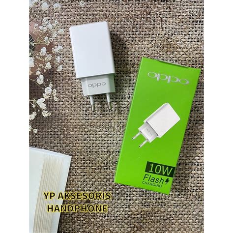 Jual Adapter Batok Charger OPPO 10W 1USB Flash Charging Kepala Casan