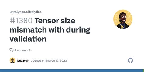 Tensor Size Mismatch With During Validation · Issue 1380 · Ultralytics