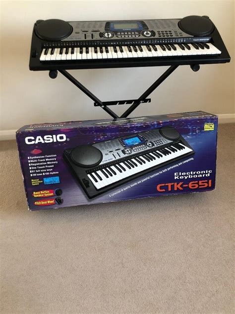 Casio Ctk 651 Electronic Keyboard In Havant Hampshire Gumtree