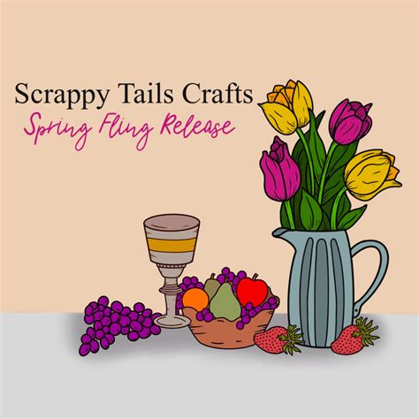 The Scrappy Tails Spring Fling Release Is Here Scrappy Tails Crafts
