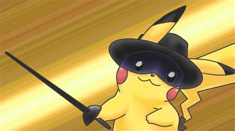 Pikachu Dressed As Zorro By Elihaun On Deviantart