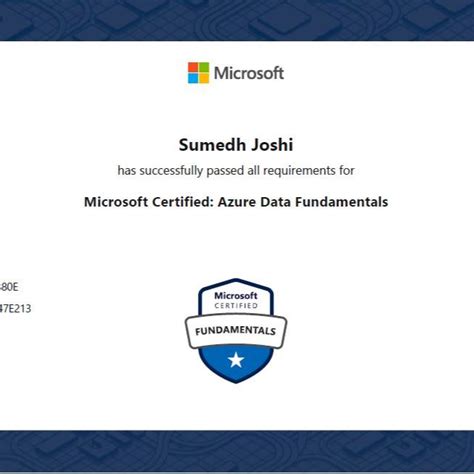 Im Happy To Share That Ive Obtained A New Certification Microsoft