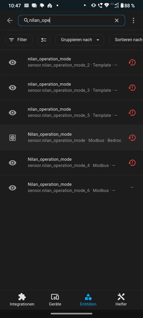 Modbus Platform Template Configuration Home Assistant Community