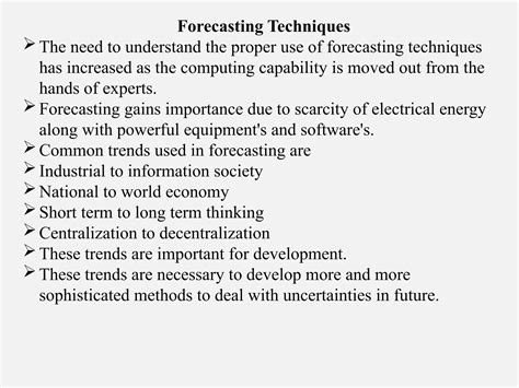 Module 1power System And Load Forecasting Ppt
