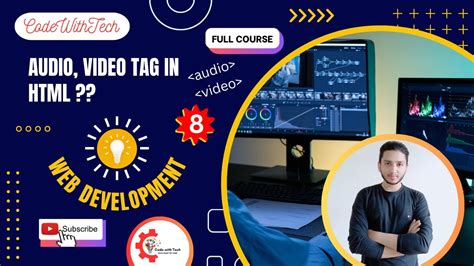 Audio And Video Tag In Html Lecture Web Designing Youtube