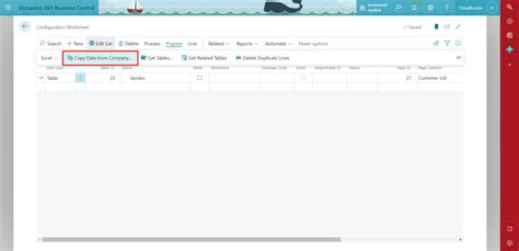 A Pop Up Page Appears Allowing The User To Select The Company From