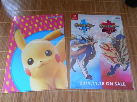 サーティーワン 31 ポケットモンスター ピカチュウ ミュウツーの逆襲 ソード シード ノベルティ クリアファイル セット 彡 非売品クリア