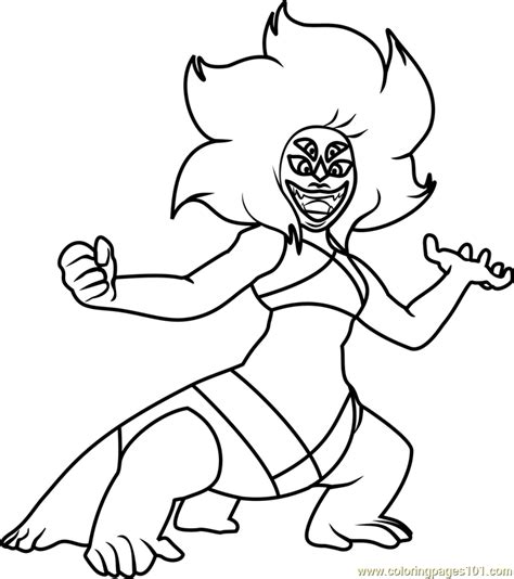 Steven Universe Coloring Pages Peridot Coloring Pages