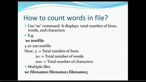 05 Unix Tutorial File Management Part Ii Youtube