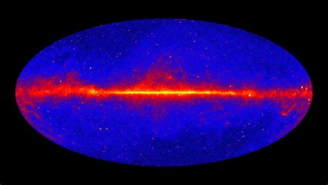 La NASA publica un magnífico timelapse del cielo de rayos gamma durante