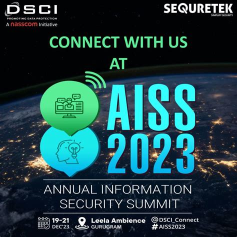 Sequretek On Linkedin Aiss2023 Cybersecurity Networking