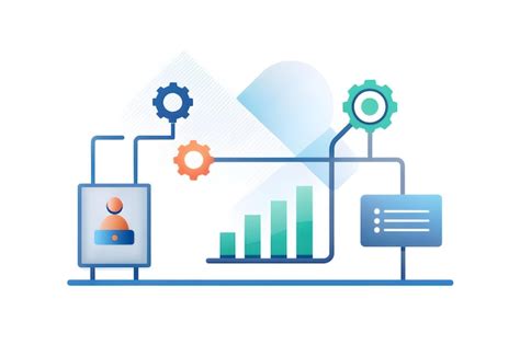 3d ai data analysis icon with production line concept ideal for vector