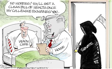 Political Cartoons Obamacare No Worries Washington Times
