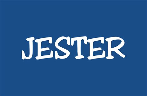 Jester Font Fonts Hut