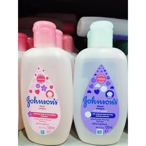 كولونيا جونسون انواع مختلفة حجم 100 مل بـ 50ج بدل العلا للمستحضرات الطبية ولوازم