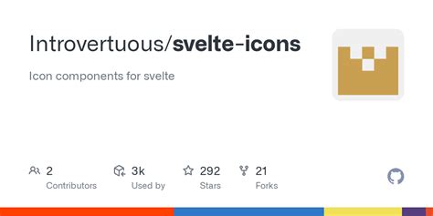 Svelte Icons Nav Svelte At Master Introvertuous Svelte Icons GitHub