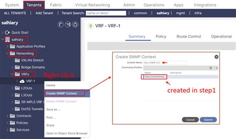 Step By Step Guide To SNMP In ACI V X Config And Verify