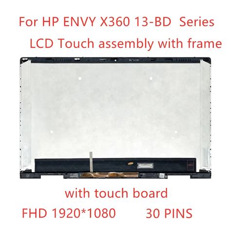 Pantalla T Ctil LCD De 13 3 Pulgadas FHD 1920X1080 Montaje De 30 Pines Para HP