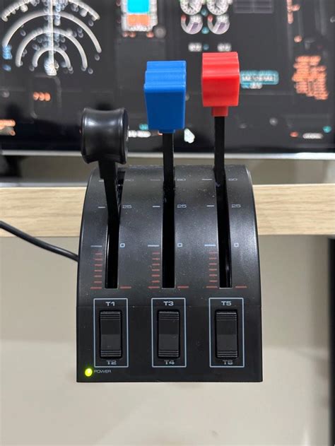 Logitech Usb Flight Throttle Quadrant For Flight Simulator Video