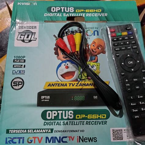 Mudah Ini Cara Registrasi Dan Aktivasi Receiver OPTUS OP HD K Vision GOL Tracker Satelit
