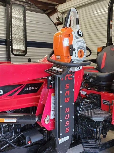 Itc Saw Boss Chainsaw Carrier For Tractors And Equipment