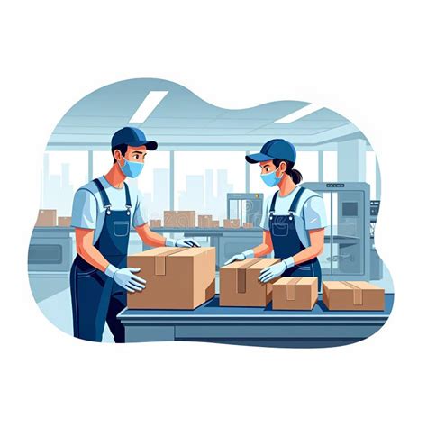 Assembly Line Cartoon Stock Illustrations 3235 Assembly Line Cartoon