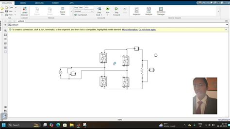 Matlab Simulation Of Single Phase Fullwave Controlled Rectifier Youtube