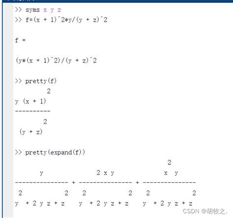 Matlab2016笔记（八）：符号数学计算（matlab Maple组件）maple解字母方程组 Csdn博客
