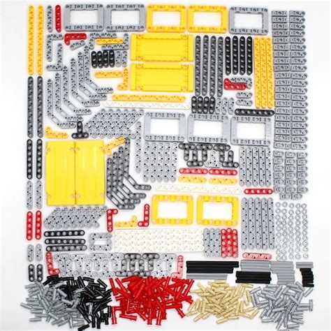 Technic Blocks High Tech Parts Liftarm Beam Cross Axle Connector Panel