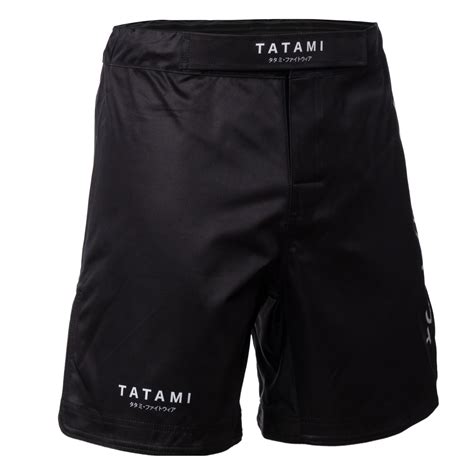 Tatami Adults Katakana Grappling Fight Shorts Black