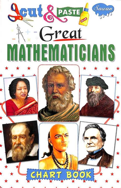 Buy Cut And Paste Chart Book Great Mathematicians Book Na