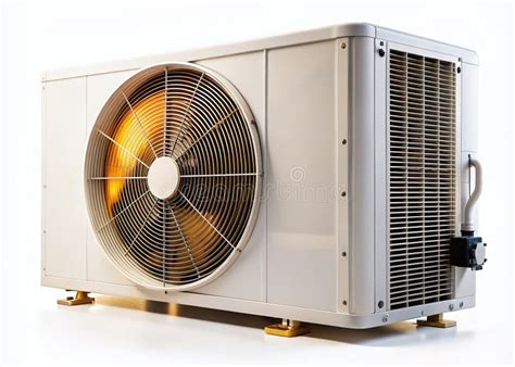 Efficient Outdoor Air Conditioner Unit A Compact Heat Pump Compressor