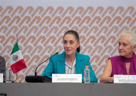 Destaca Claudia Sheinbaum estrategia de inversión ante Cuerpo