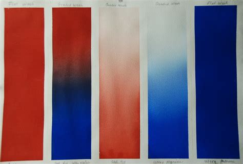 Investigate Watercolor Techniques Painting I II