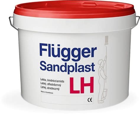 Flugger Sandplast LH Light Medium готовая интерьерная шпаклевка ...