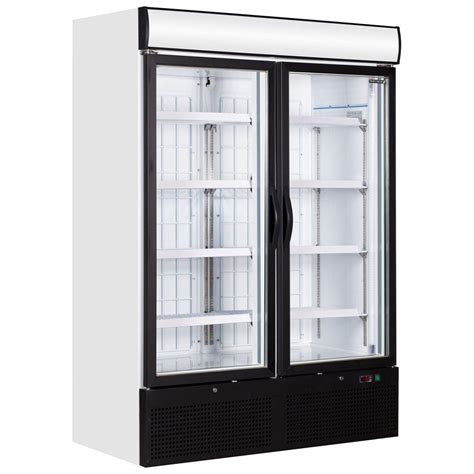 Tefcold Nf5000g Upright Double Door Glass Door Display Freezer 1149l