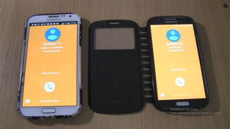 Double Nokia 5 1 Plus On Samsung Galaxy Note 2 S4 Black Cover Incoming