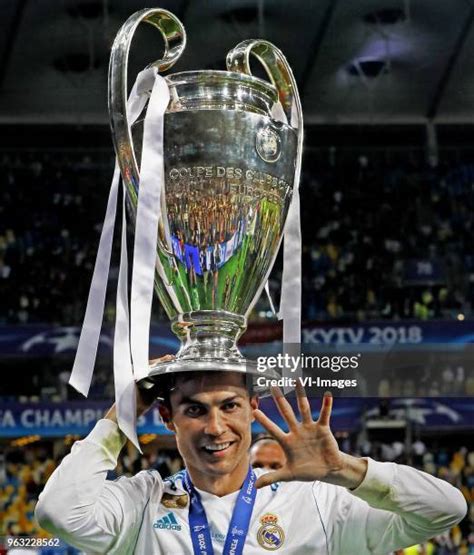 554 Cristiano Ronaldo Champions League Trophy Photos And High Res