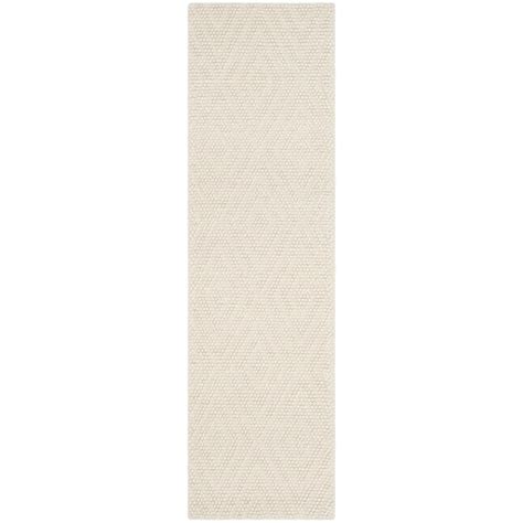 Safavieh Natura 2 X 8 Ft Wool Ivory Indoor Abstract Coastal Runner