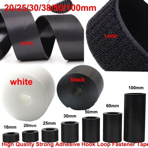 1meter 20 25 30 50 100mm High Quality Strong Adhesive Hook Loop