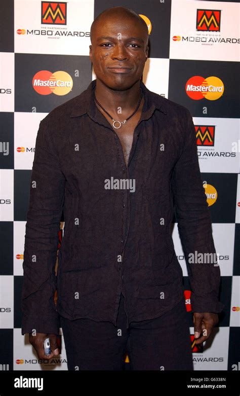 Seal At The 2002 Mobo Music Of Black Origin Awards At The London